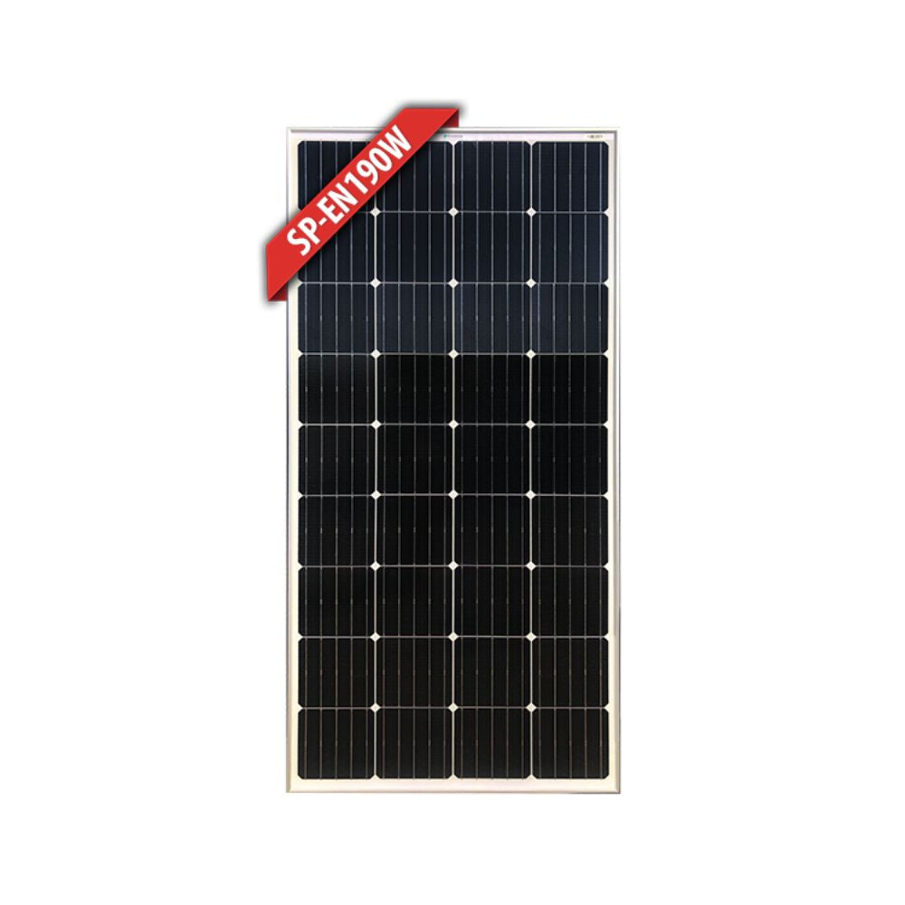 Enerdrive 190W Fixed Mono Solar Panel – CampBoss